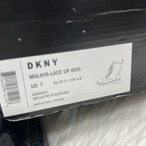 Dkny | Shoes | Dkny Black Malaya Laceup Boots | Poshmark